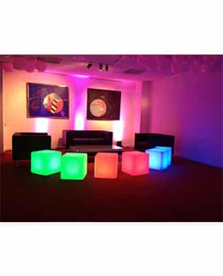 LED Cube | Grimes Events & Party Tents