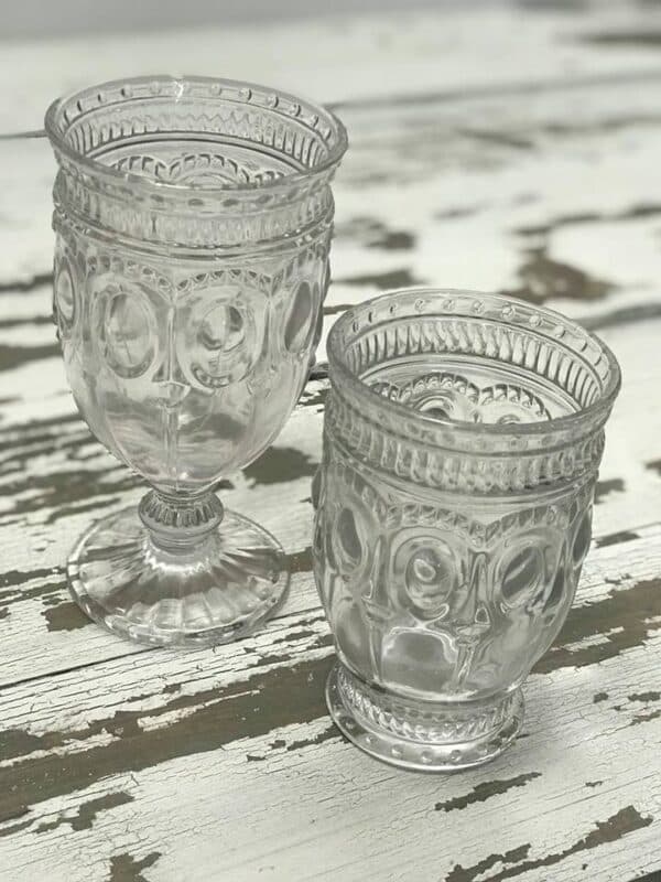 Alice Crystal Water Glass Rack | Grimes Events & Party Tents