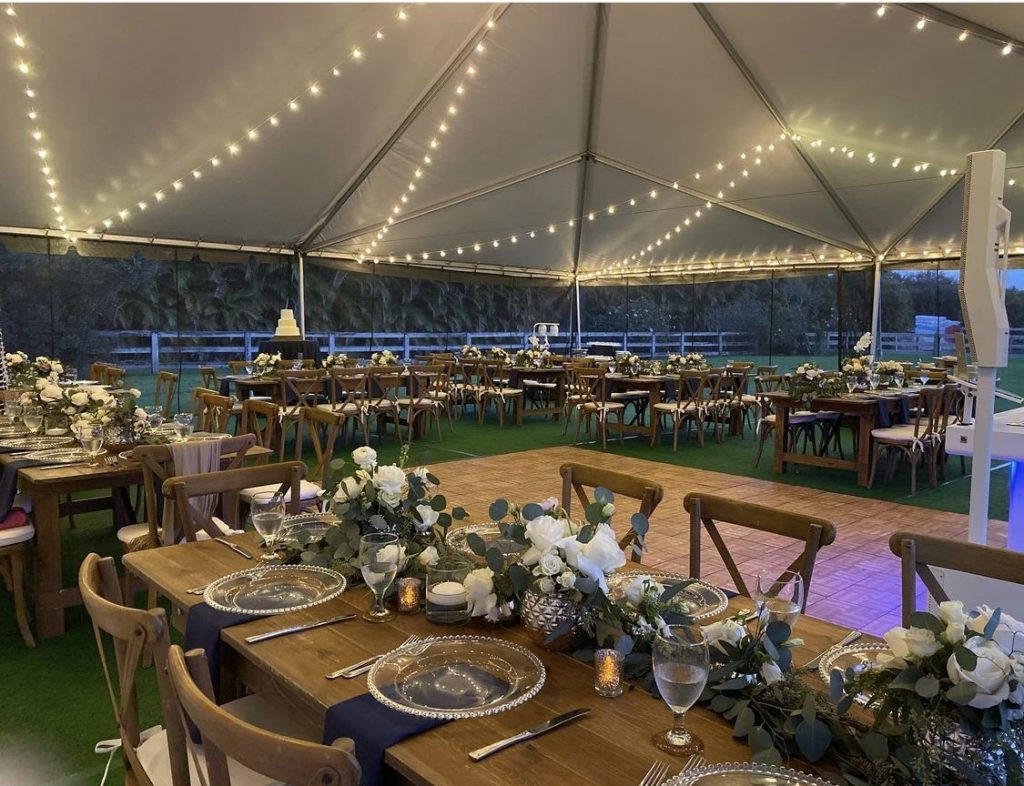 Edison Bulb Cafe/Bistro Lighting | Grimes Events & Party Tents