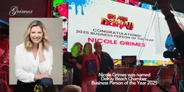 Cheers to our own Nicole Grimes – Delray Beach's 2025 Business Person ...
